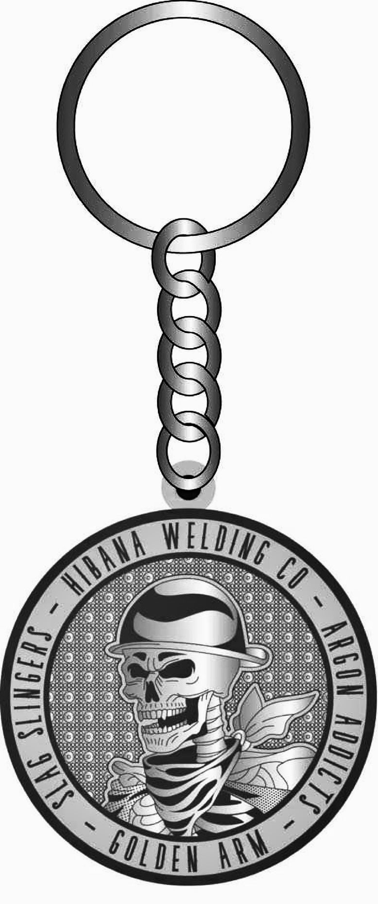 Classic HBA 2.0 Keychain – HIBANA WELDING CO