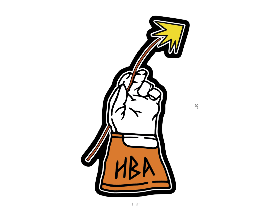 Tig Glove 01 Sticker – HIBANA WELDING CO